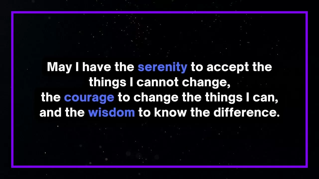 The Serenity Prayer For Atheists, Seculars, & Non-Religious